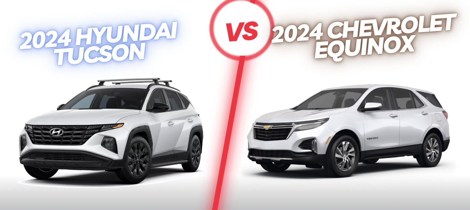 Choosing the Best Compact SUV: 2024 Hyundai Tucson vs. 2024 Chevrolet ...